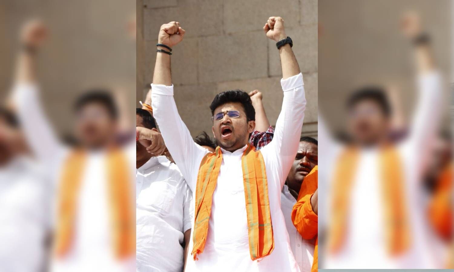 BJP leader Tejasvi Surya says not allowed to enter OU; police retort `fake news'