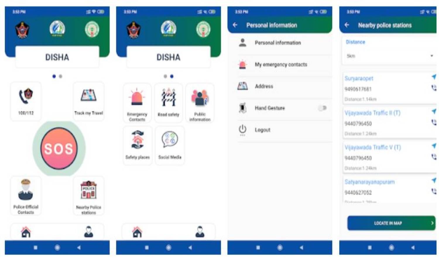 Hit SOS when in distress: Here's how to use the Disha app