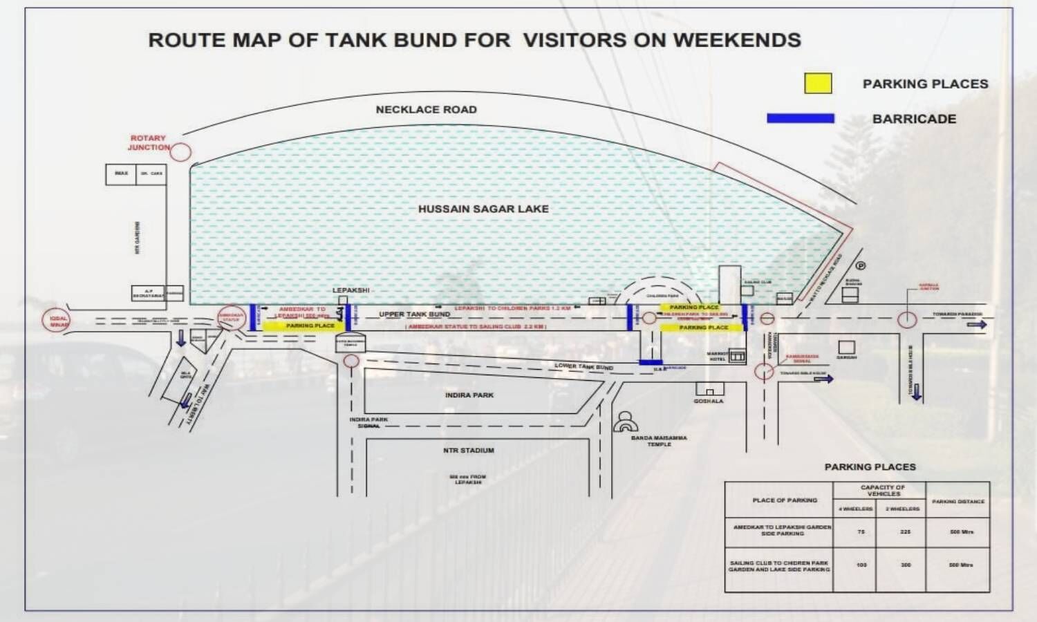 Tank Bund weekend traffic plan: Check timings, diversions before commuting