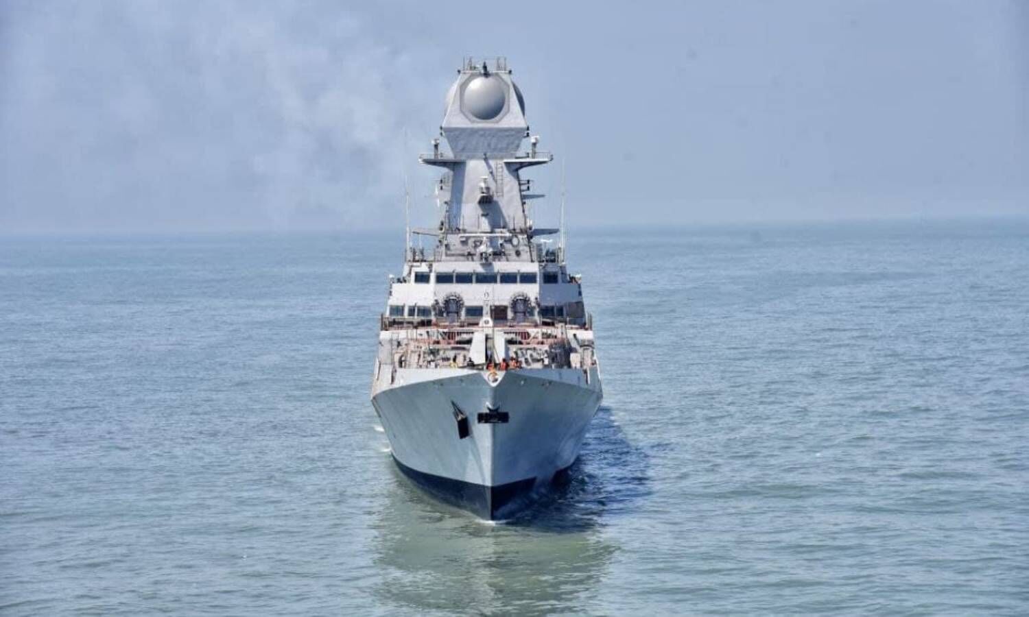 INS Visakhapatnam: Indigenously developed P15B stealth guided-missile ...