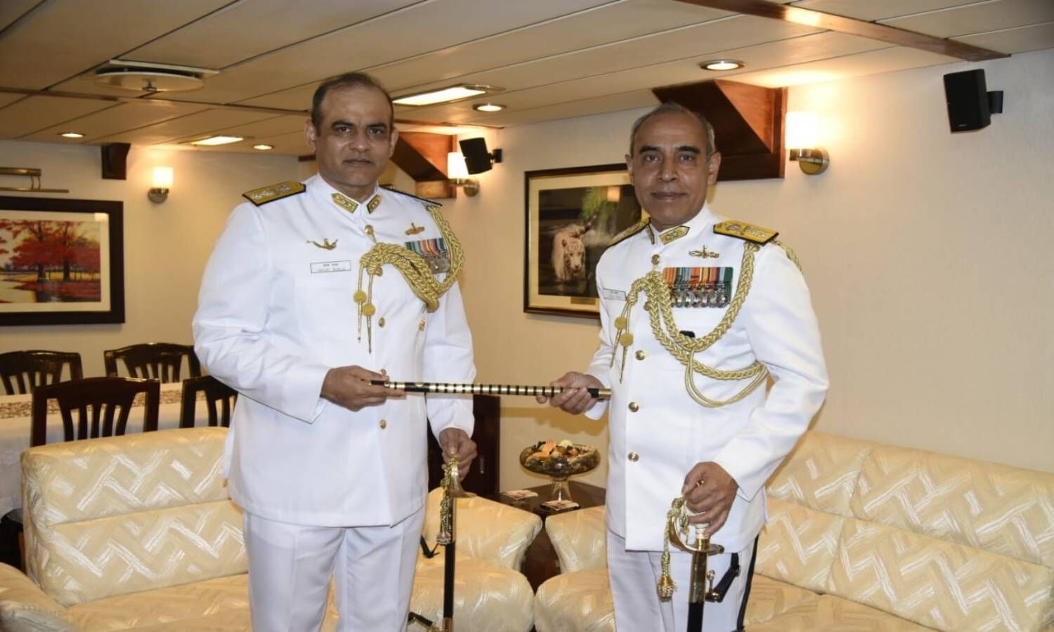 Vizag: Rear Admiral Sanjay Bhalla takes over as Eastern Fleet commander