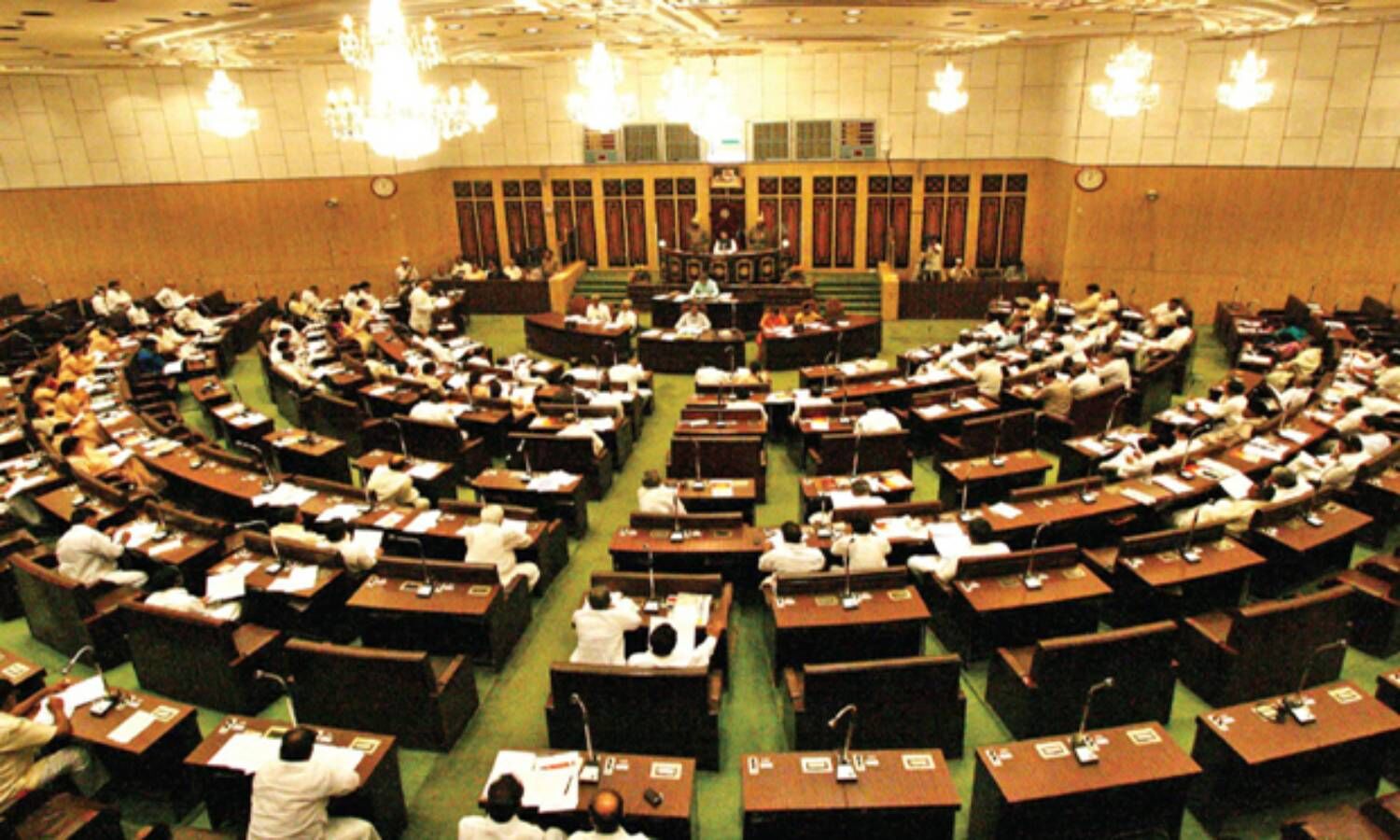5 TDP MLAs suspended for disrupting budget session over hooch deaths