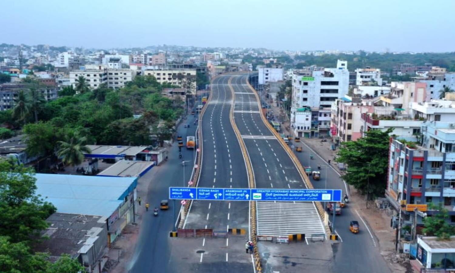 Smooth travel, reduced commute time: Bahadurpura flyover opens to commute