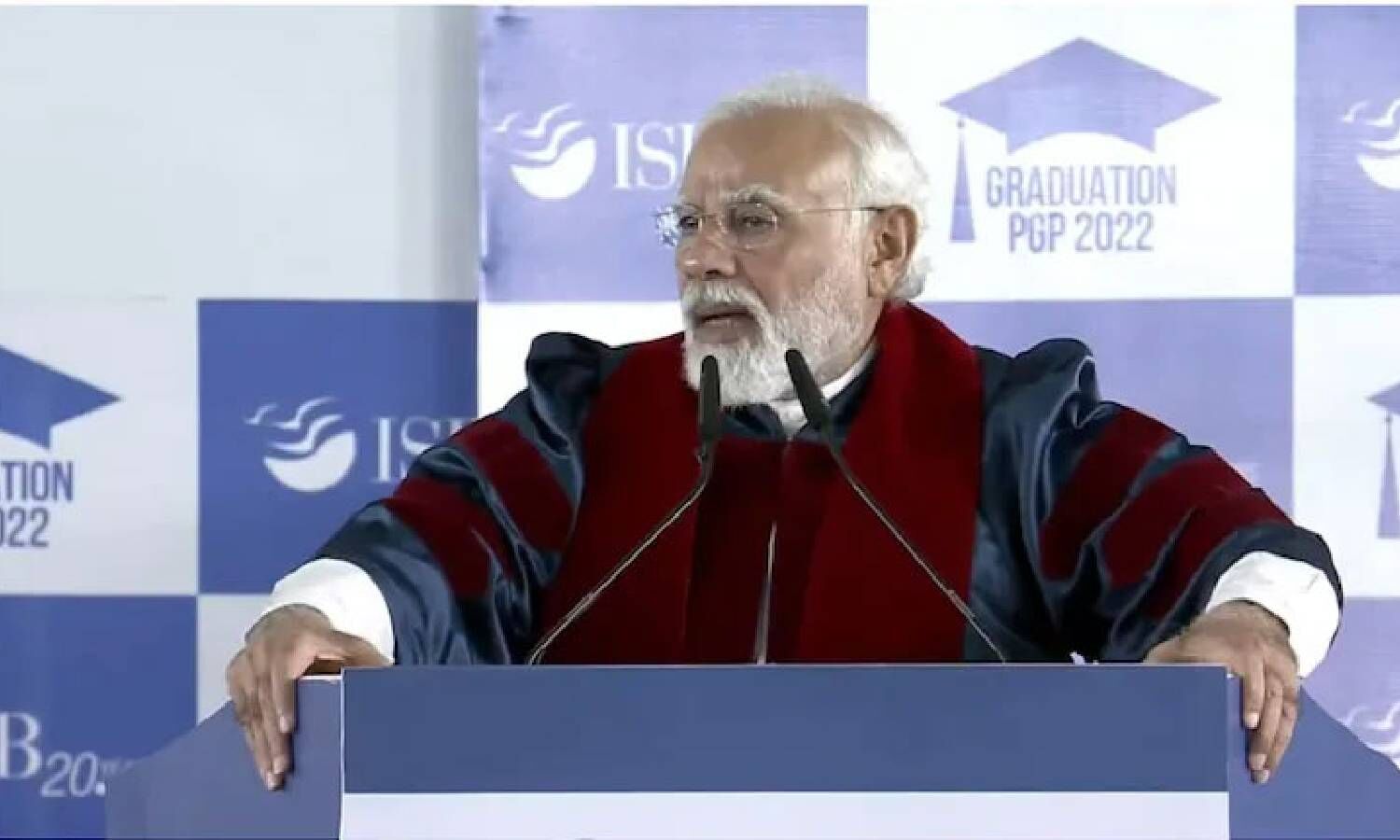 ISB@20: ISB graduates helming top companies in the country, says Modi
