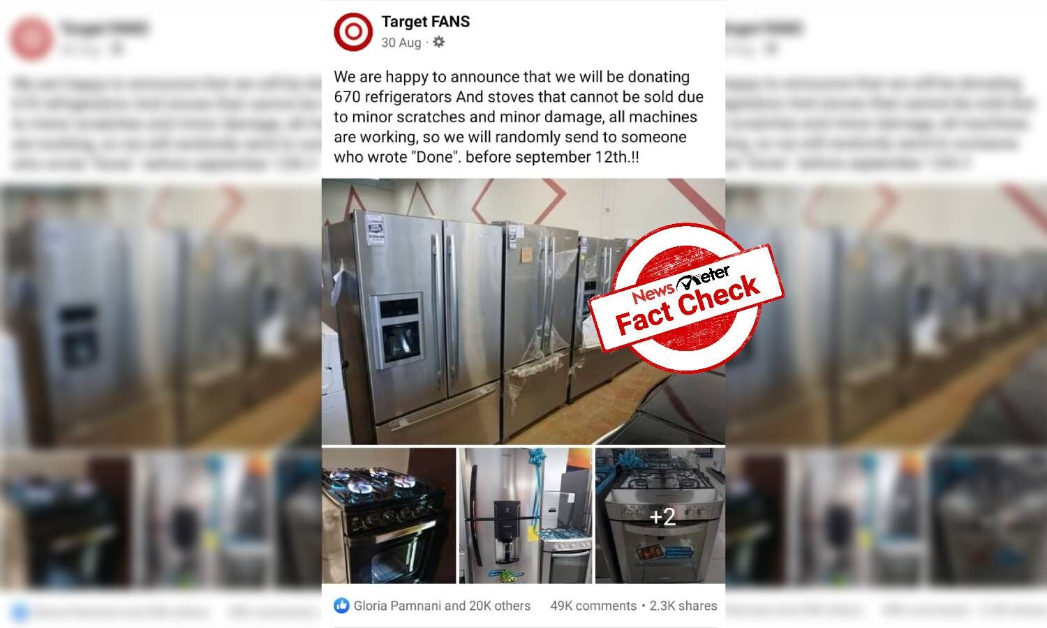 Beware: FB pages Target Fans, Walmart Fans are running scams