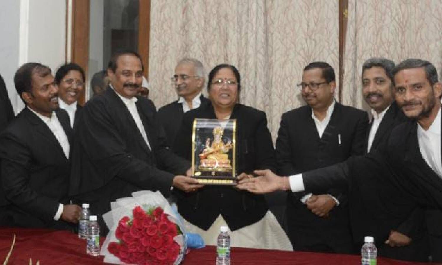 Sit in courtrooms, learn from proceedings: Justice Sridevi to young TS ...