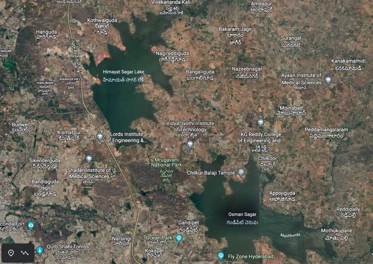 Hyderabad rains: Osman Sagar, Himayat Sagar reach FTL; gates opened