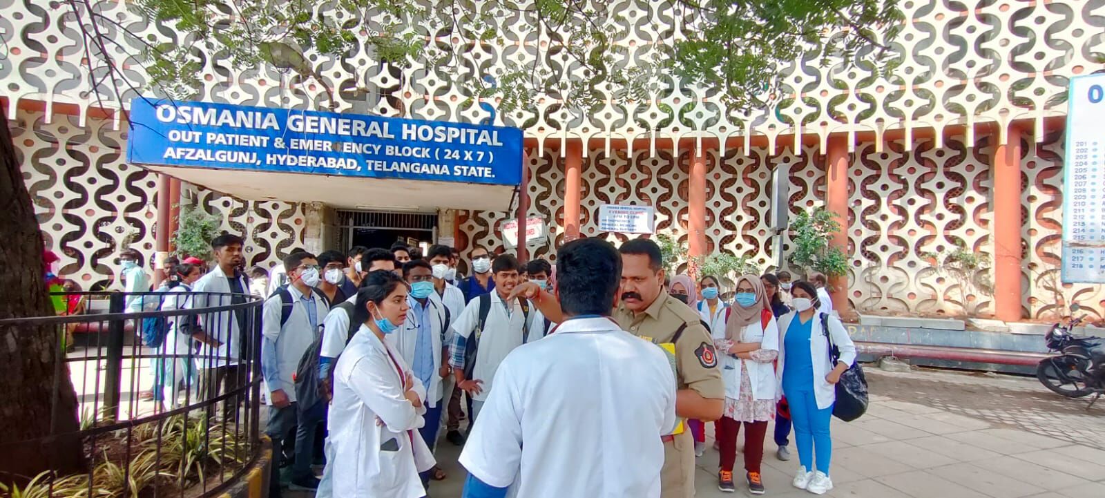 OGH junior doctors seek better protection after doc abused by patient's kin