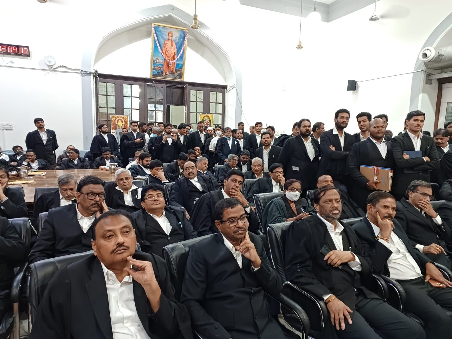 TS High Court advocates to boycott work till recall of Justice Abhishek ...