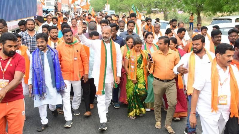 Telangana HC allows Bandi Sanjay's Bhainsa padayatra, but with conditions