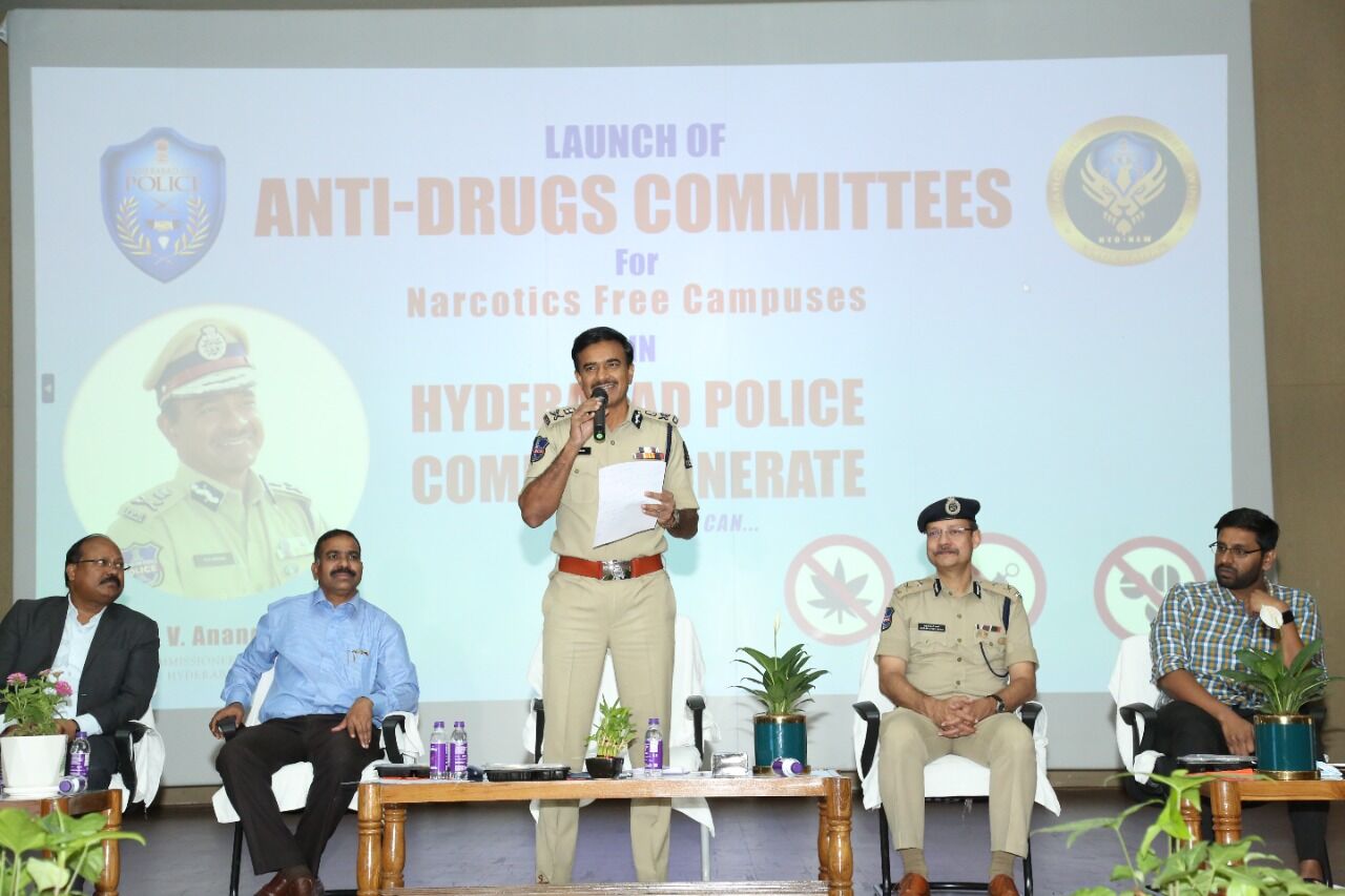 Fight against drugs: Hyd police launches anti-drug committees in 55 ...