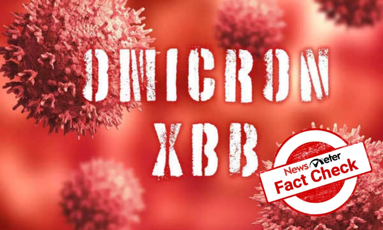 Viral WhatsApp message on Covid-19 XBB variant is fake