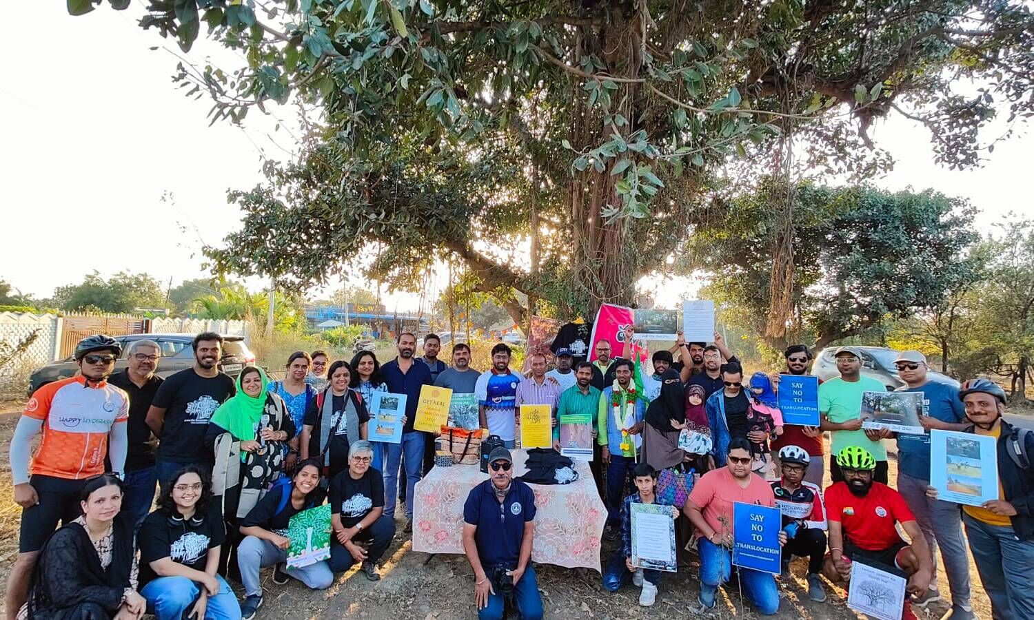 `Marri chettu mana chettu': `Save Chevella Banyans' padyatra concludes ...