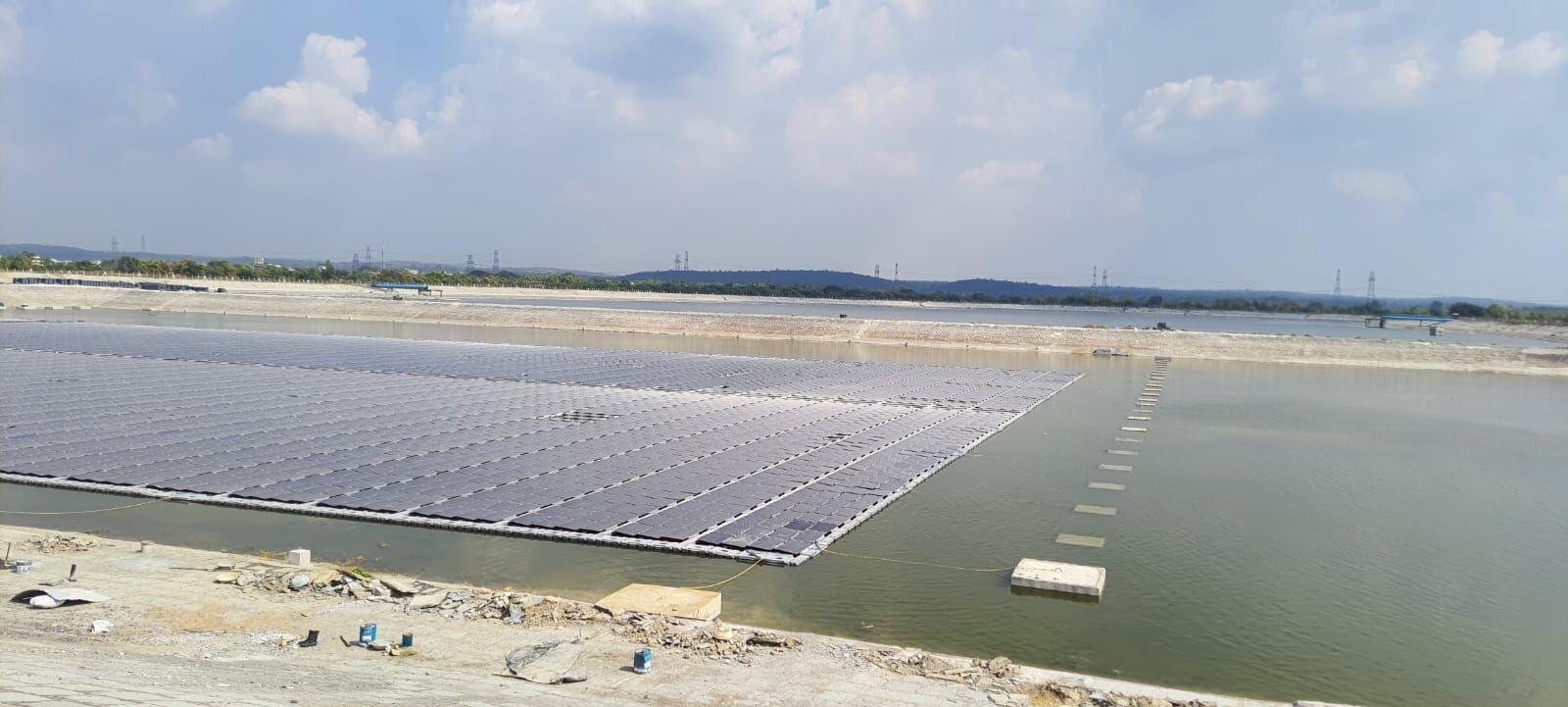 Hyderabad company installs India's largest floating solar plant in Jaipur
