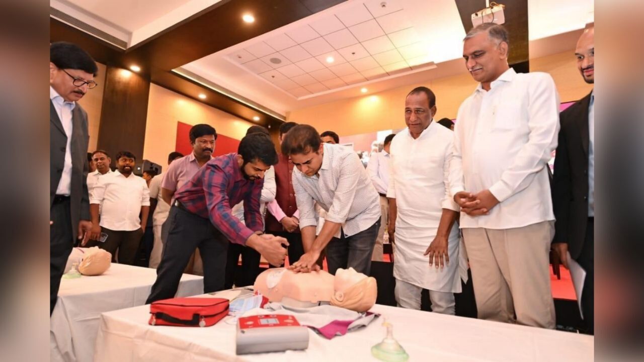 Telangana to hold mass CPR training, get 1,200 defibrillators to ...