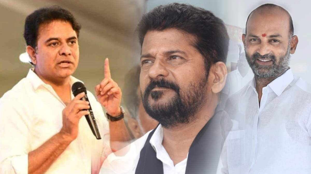 TSPSC paper leak: KTR to send legal notices to Revanth Reddy, Bandi Sanjay