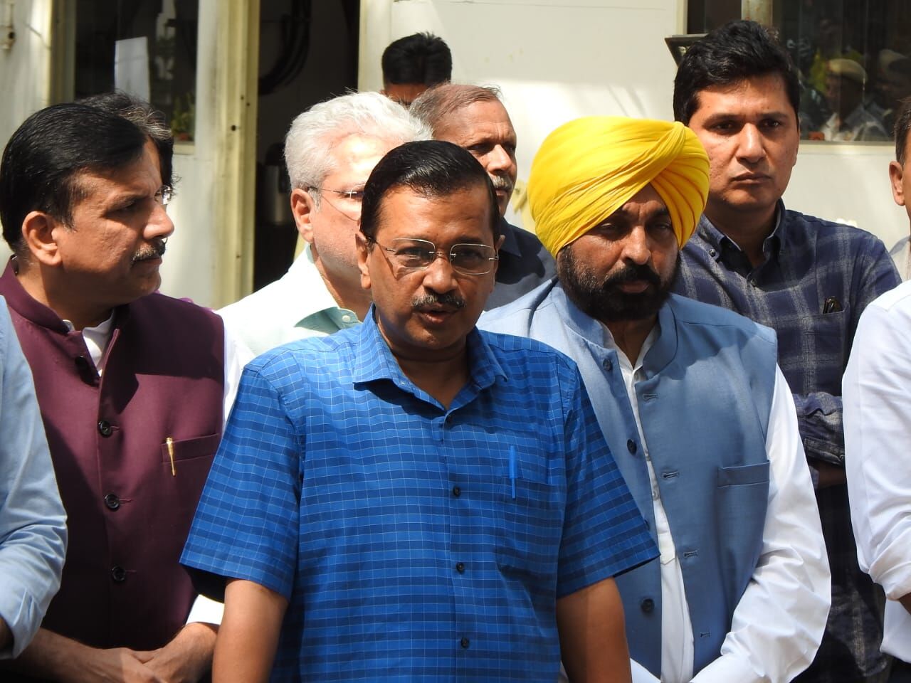 Delhi Liquor Scam: Kejriwal appears before CBI for questioning