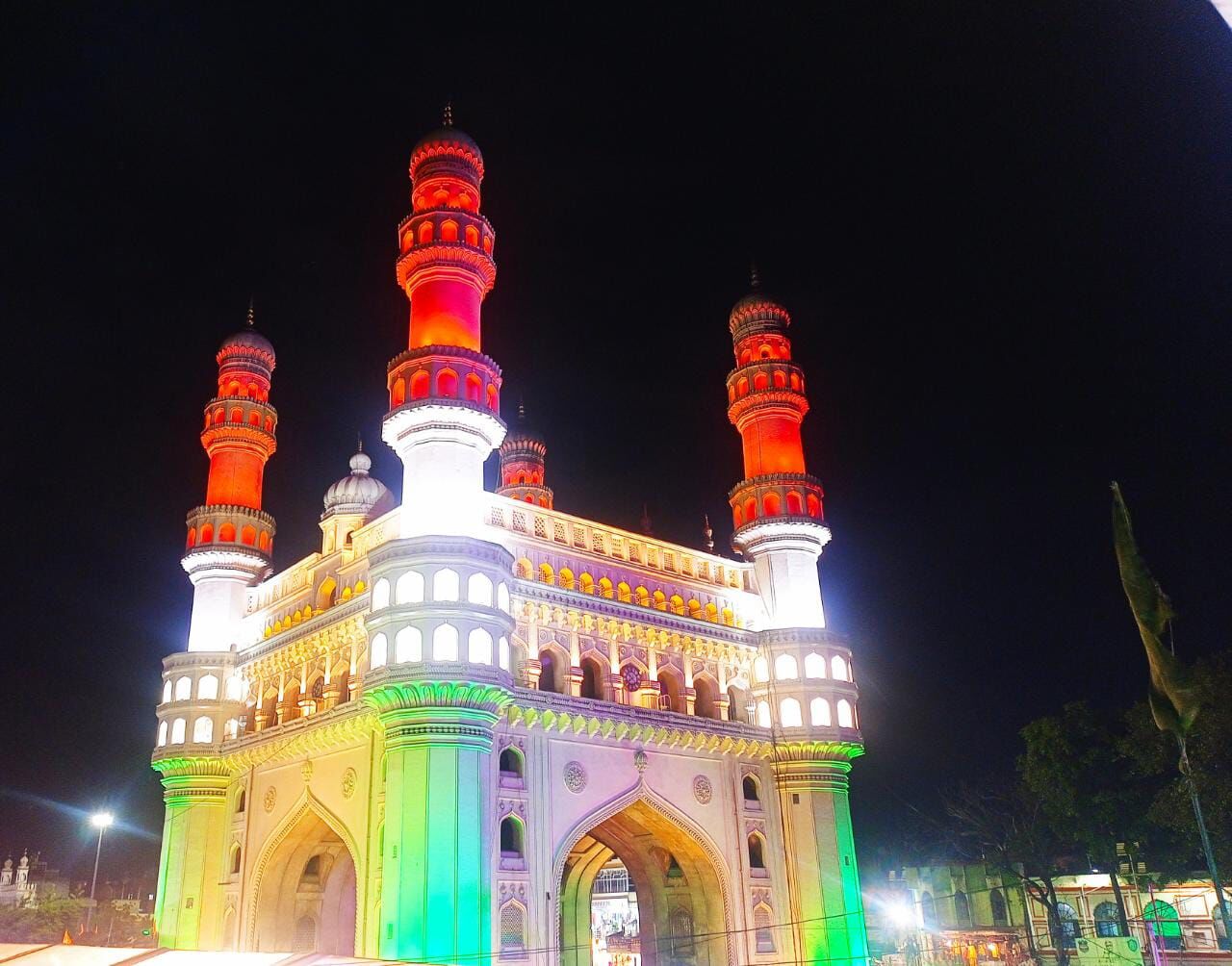 Hyderabad can now enjoy brightly-lit Charminar all year round