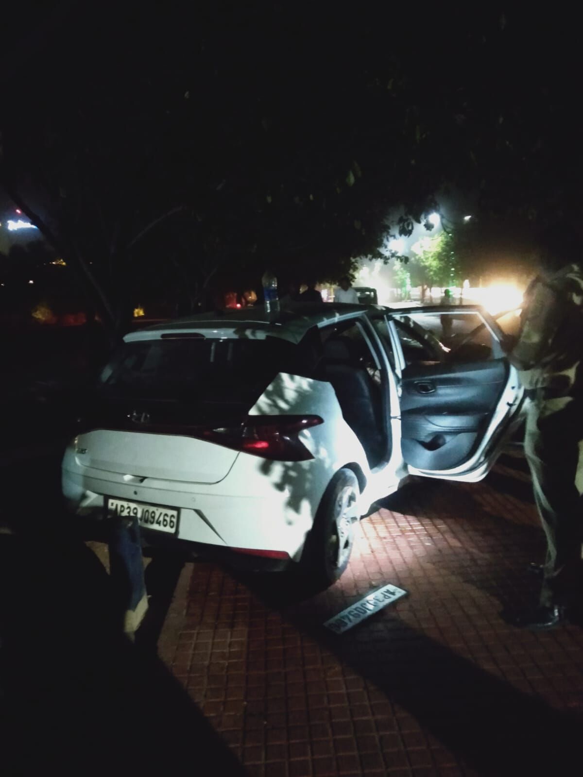 Visakhapatnam: Tipsy car driver goes berserk, hit bike before crashing ...