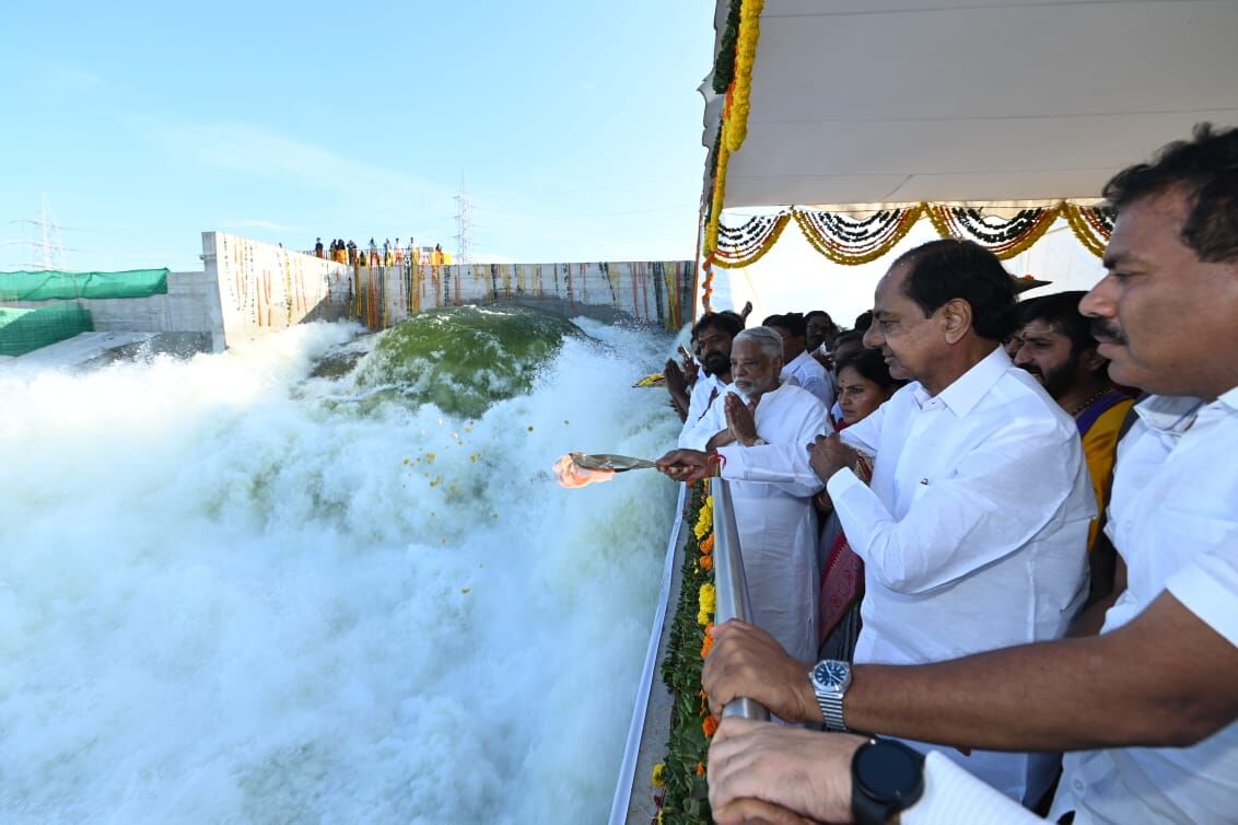 Palamuru Rangareddy Lift Irrigation launched; will provide water to ...