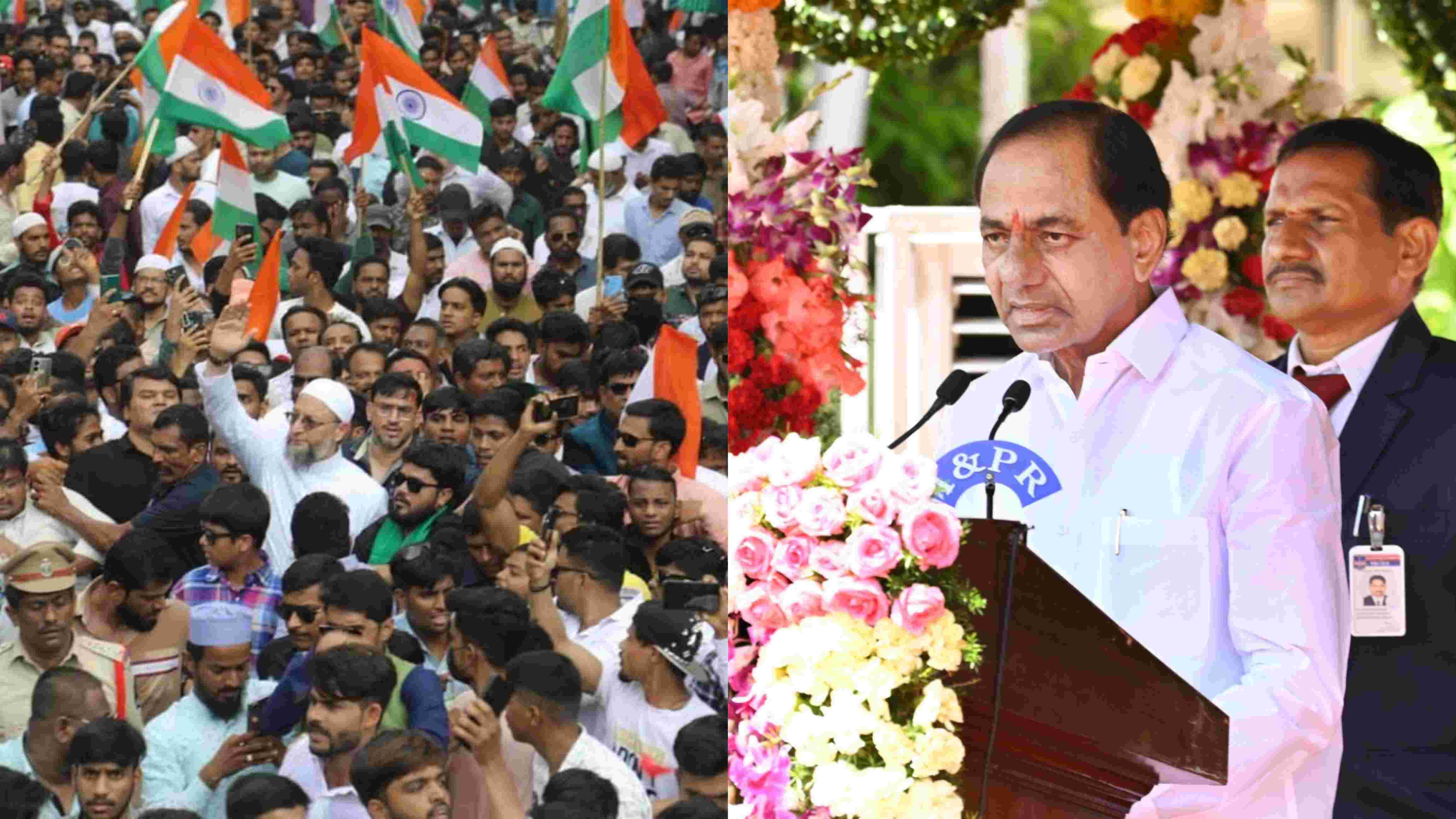 Telangana Integration Day: TS role model for others, says KCR; AIMIM ...