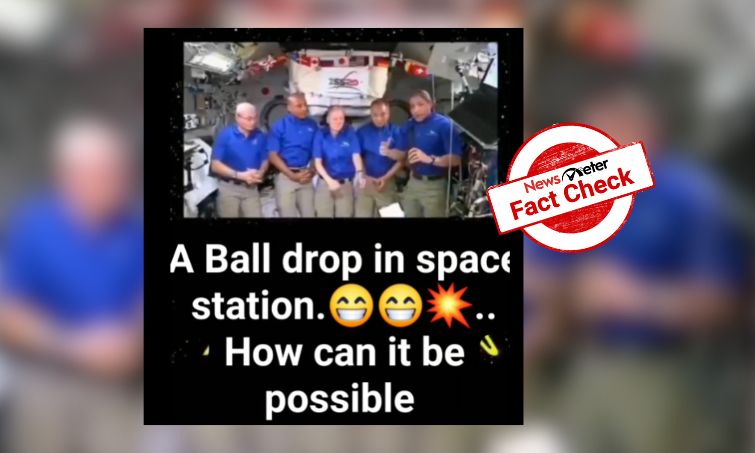 Fact Check: Did NASA astronaut drop the ball and expose NASA’s ‘fake ...