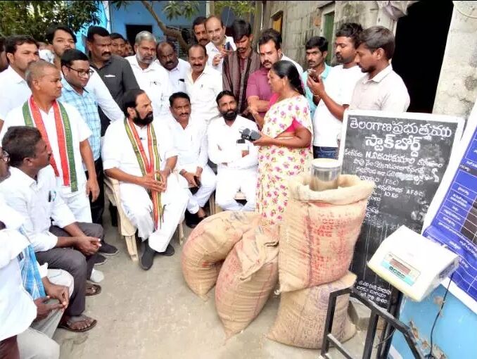 Telangana: Unscrupulous millers recycle 75% of ration rice; Uttam Reddy ...