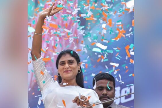 YS Sharmila made AP Congress chief after Rudra Raju resigns from post