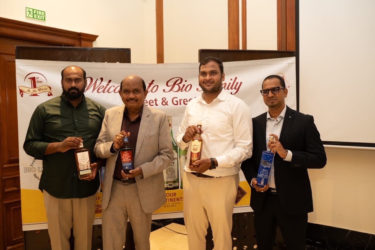 BIO India launches world's first bio liquors in Hyderabad
