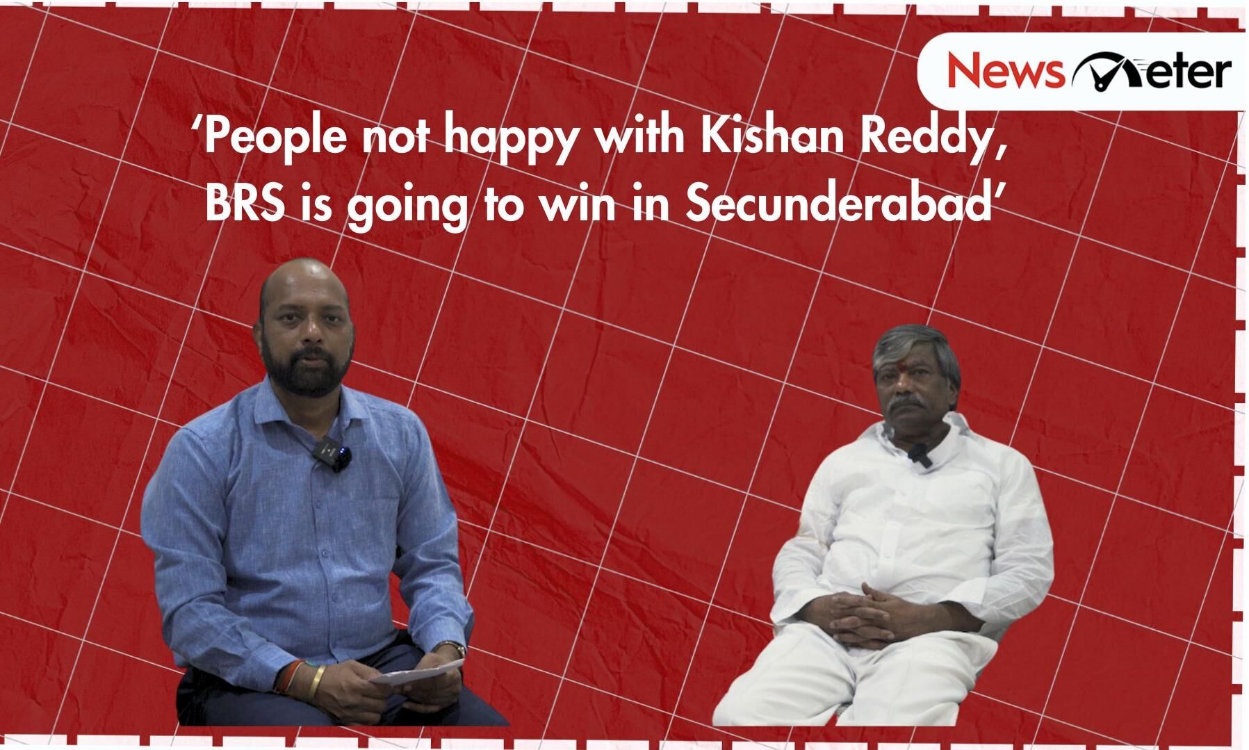 'BRS going to capture Secunderabad Lok Sabha seat' defeating BJP: T ...