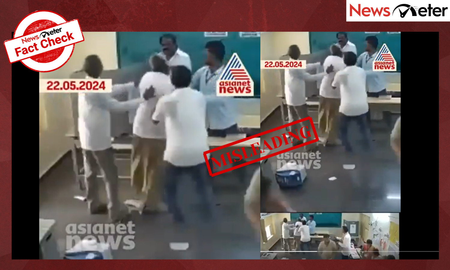 Fact Check: Did a Congress MLA vandalise an EVM?