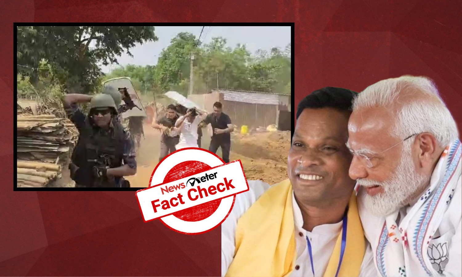 Fact Check: Video of mob attack on BJP candidate in WB shared as ...