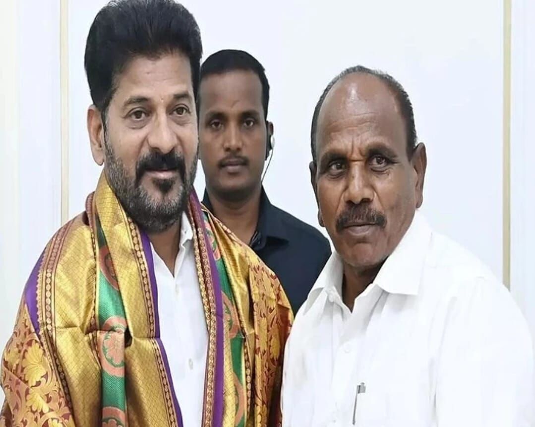BRS Chevella MLA Kale Yadaiah joins Congress