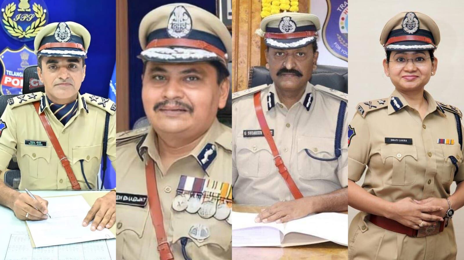 Major IPS reshuffle: 15 Telangana top cops transferred