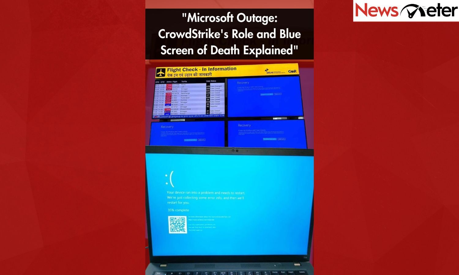 Microsoft Outage: CrowdStrike's Role and Blue Screen of Death Explained