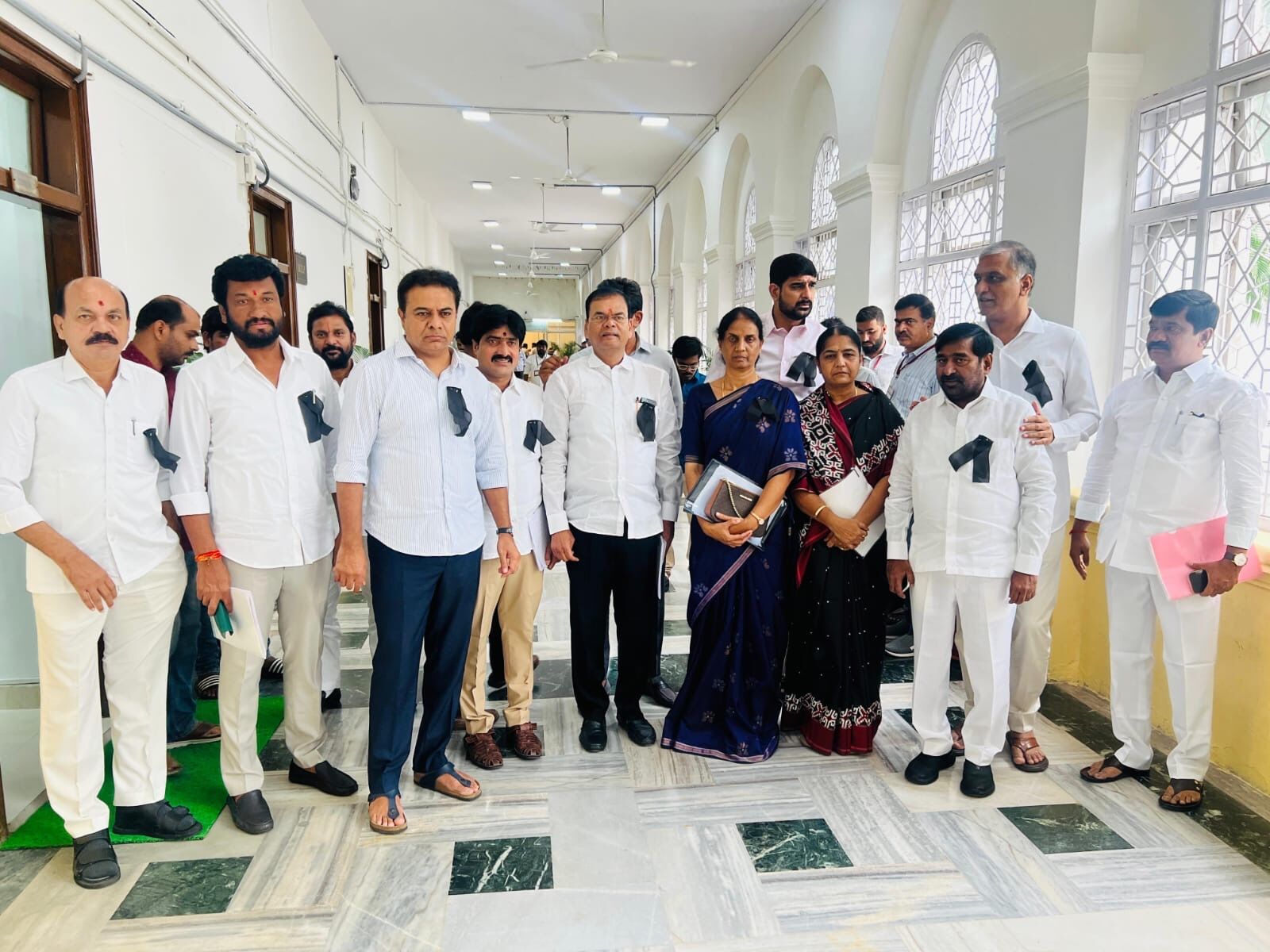 ‘Sisters’ remark controversy: BRS MLAs protests in Telangana Assembly ...