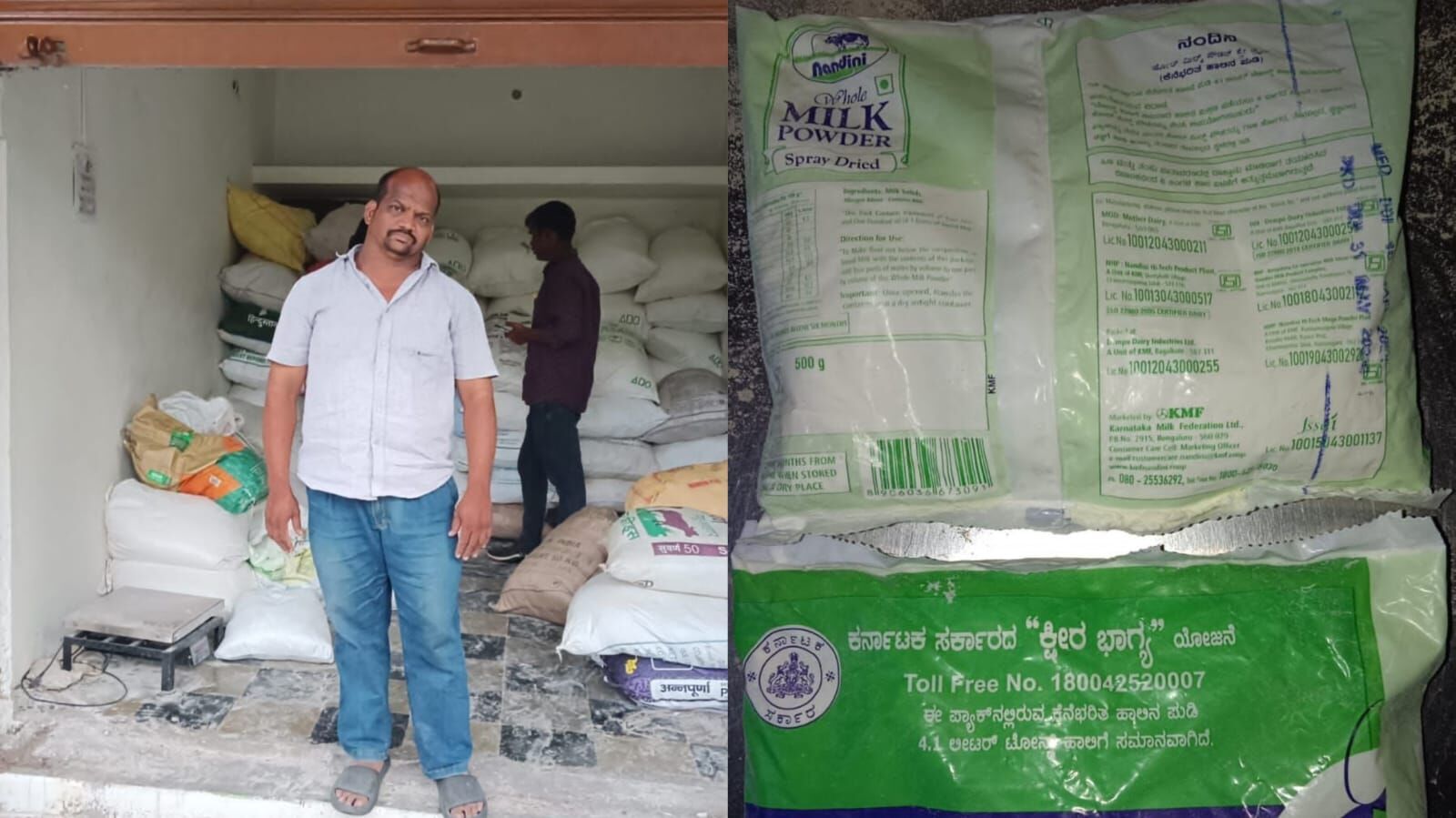 Cops seize 5,280 kgs of expired milk powder from Secunderabad vendor