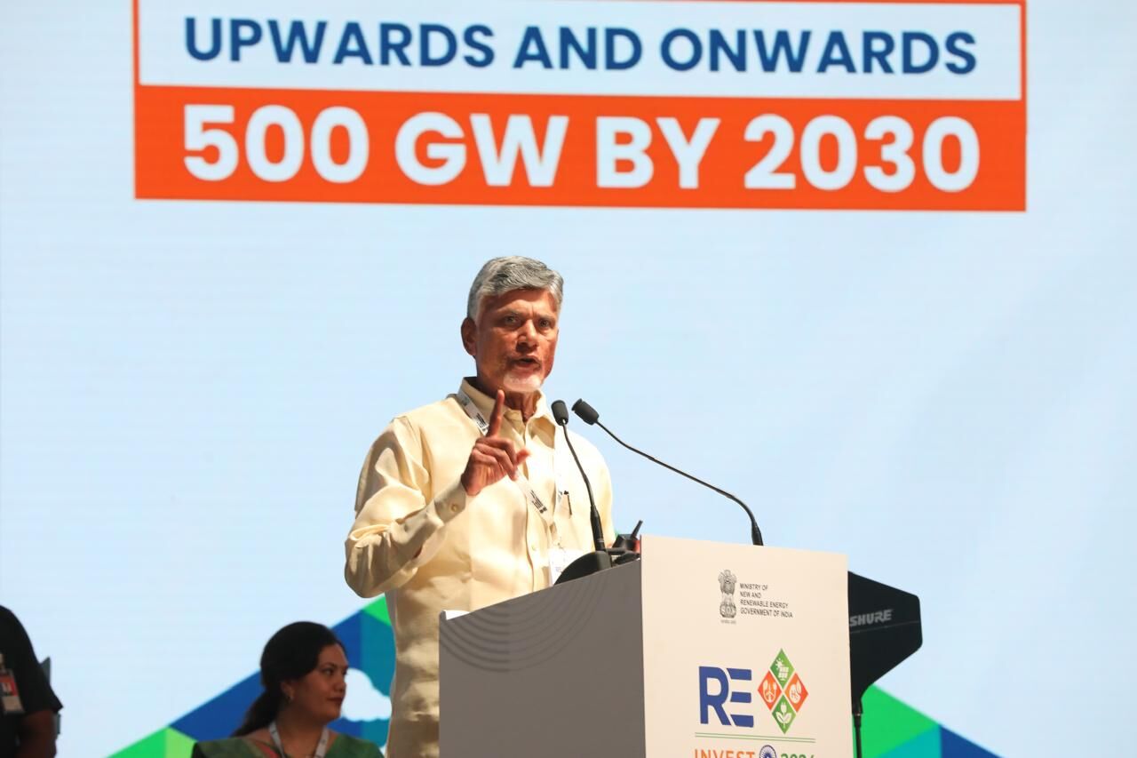 AP targets 72.60 GW renewable energy by 2030: CM Naidu
