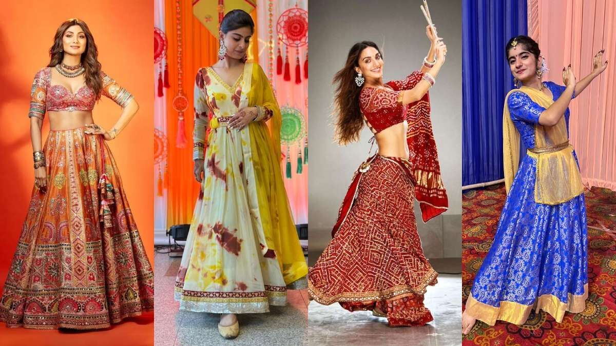 Orange to peacock green: The 9 colors of Navratri