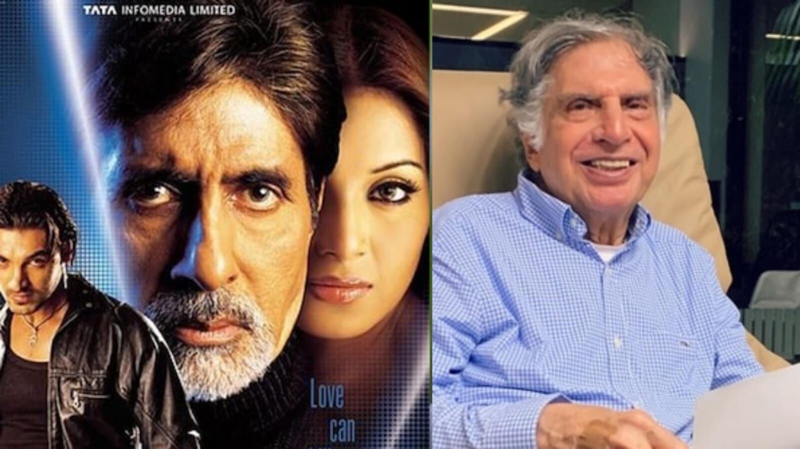 Ratan Tata made one foray into the movies, co-produced Bachchan starrer ...
