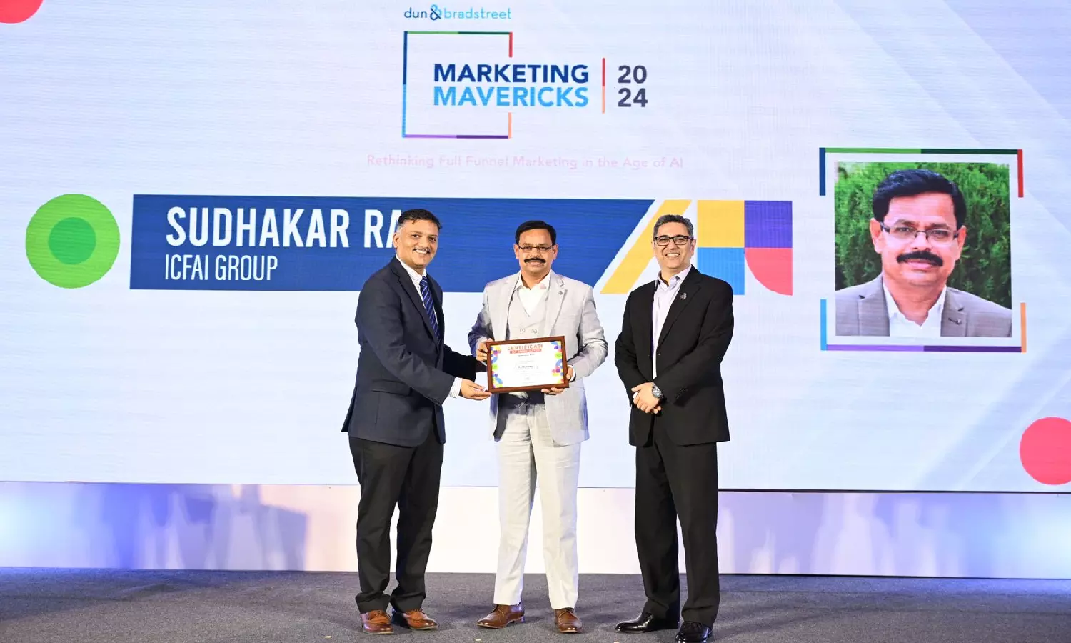 Sudhakar Rao of ICFAI Honored as “Marketing Maverick 2024” by Dun ...