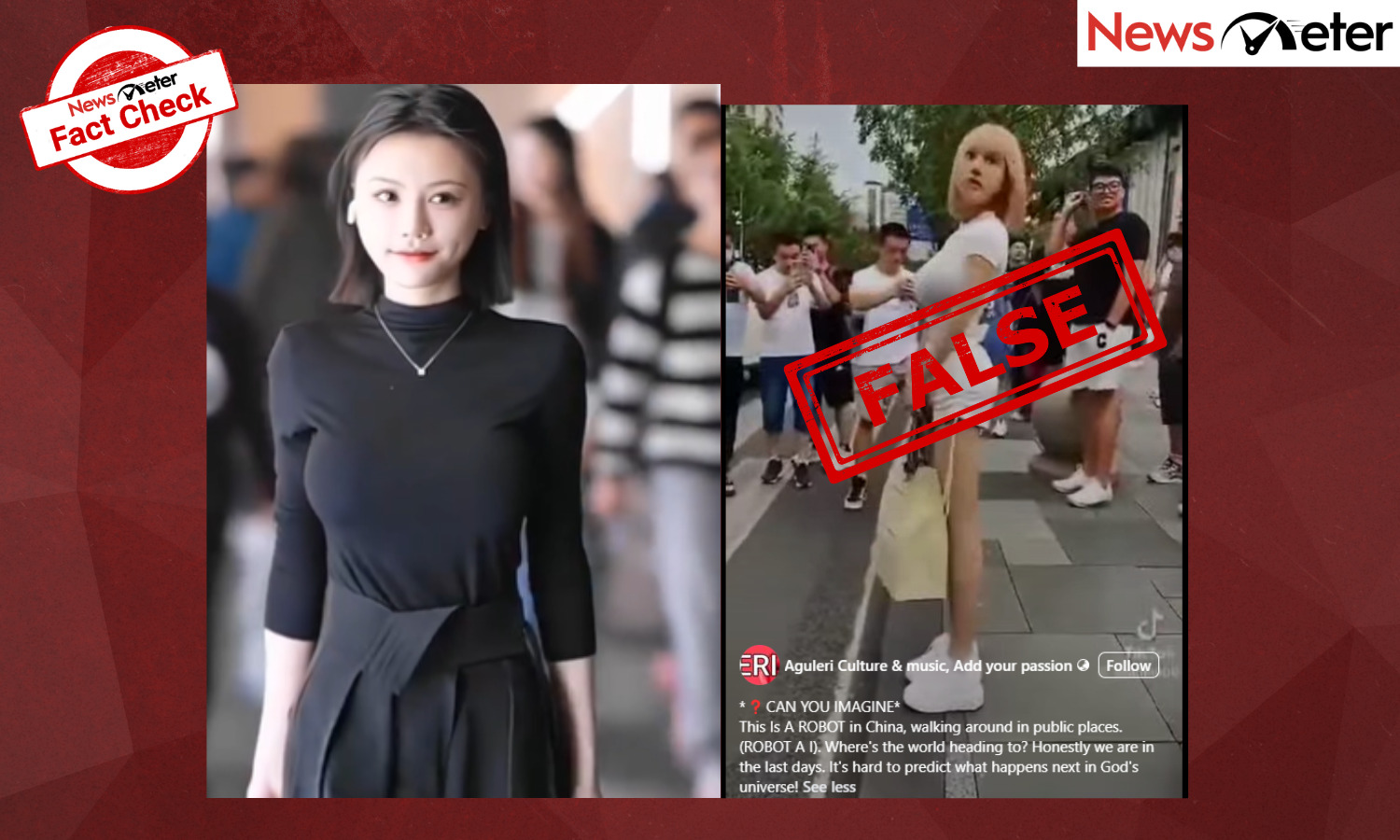 Fact Check: AI robot seen on Chinese streets? No, woman in viral video ...