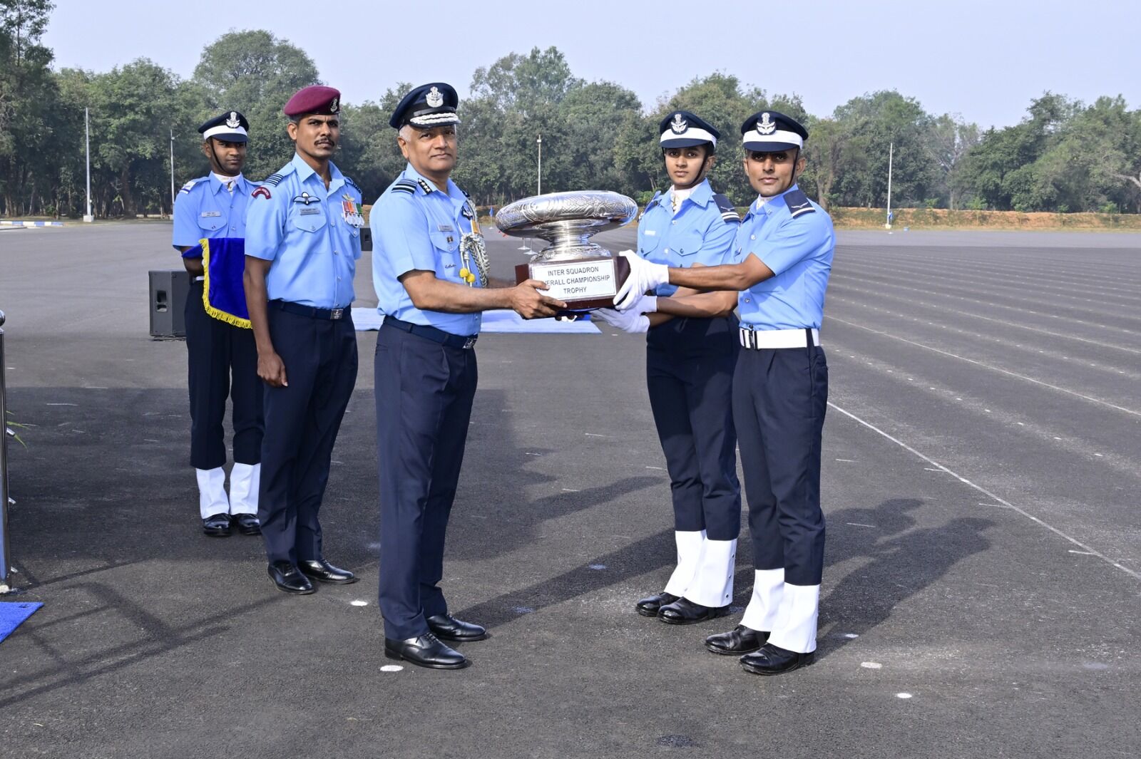 Aquino Squadron bags Commandant’s Banner at Air Force Academy in Dundigal