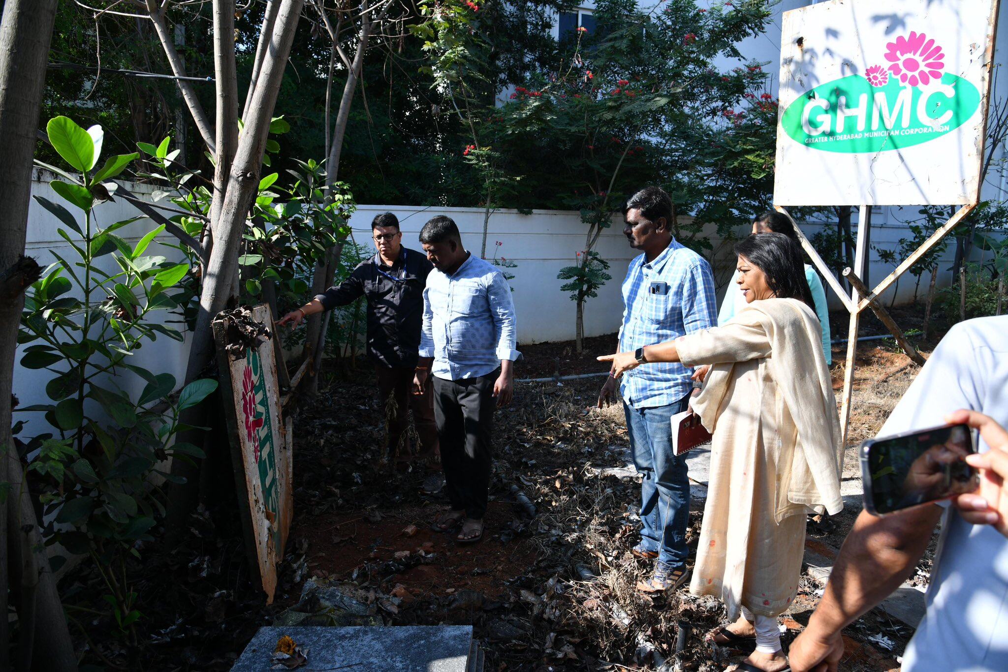 Jubilee Hills park illegally taken over for farming vegetables; GHMC ...