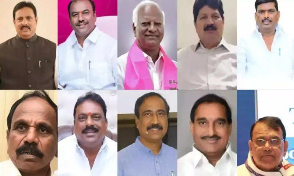 Telangana Assembly serves notices to BRS MLAs defected to Congress