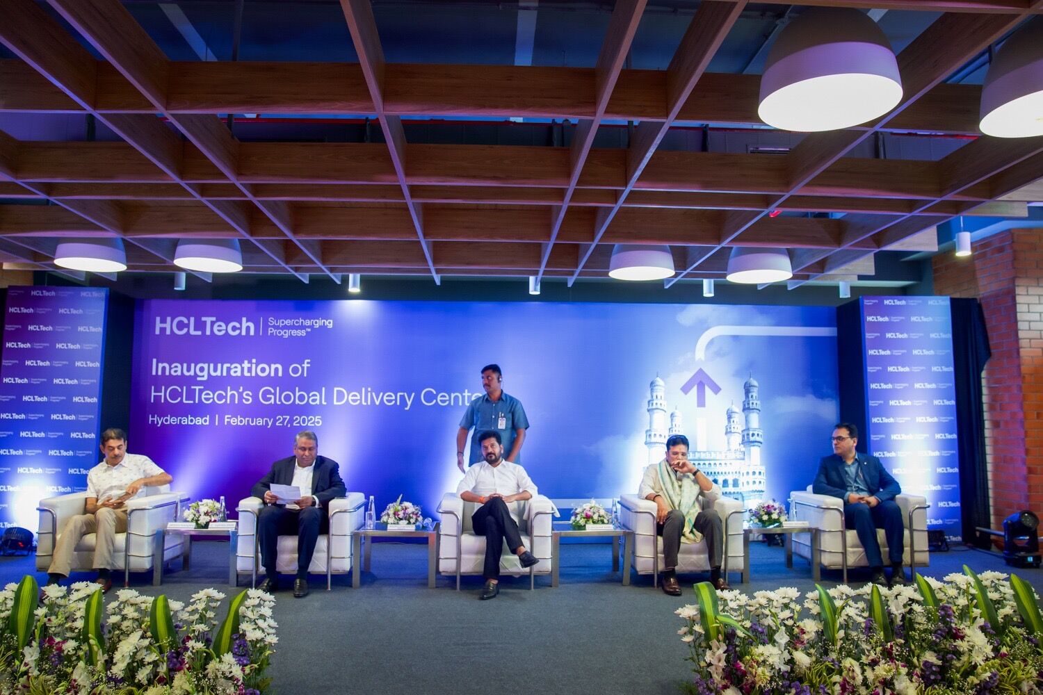 CM Revanth launches HCL Tech KRC campus in Hyderabad; new site to add 5,000 jobs