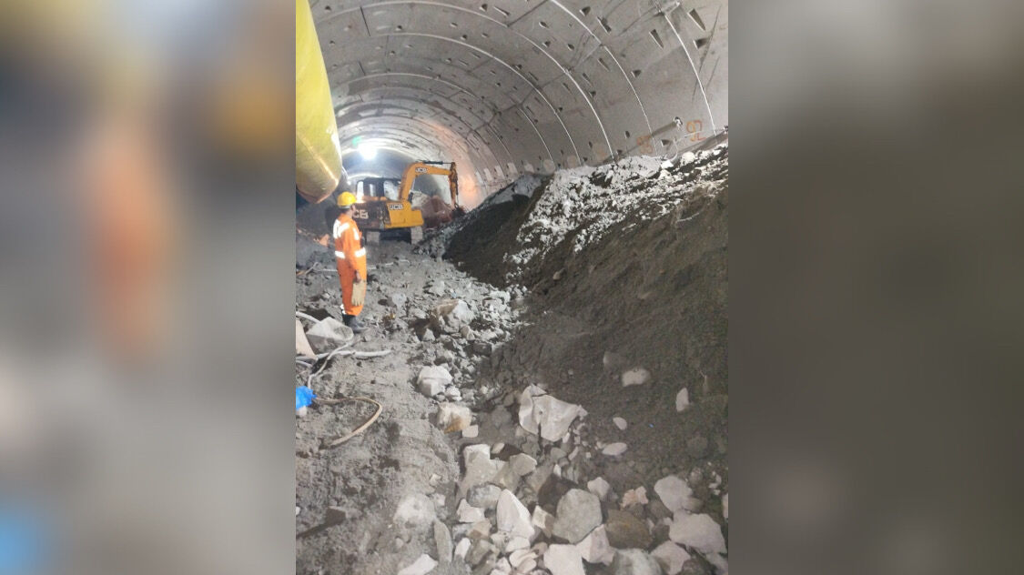 SLBC Tunnel Collapse: Rescue teams speed up operations, clear huge rocks