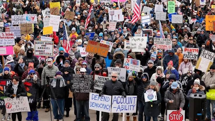 50501 movement: Trump admin faces massive protests; 400 events planned ...