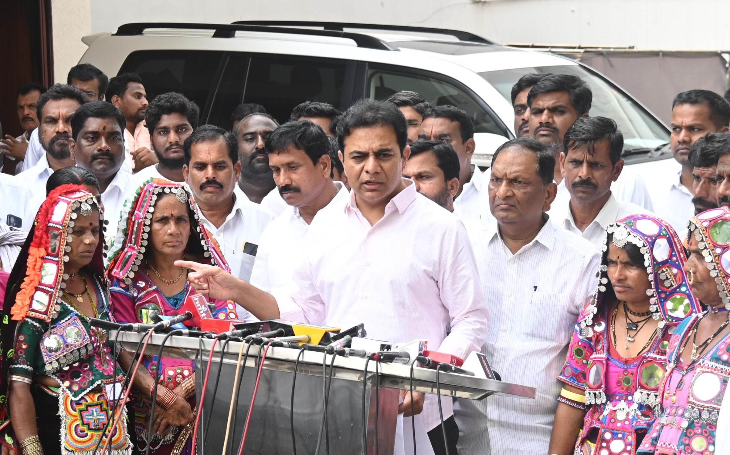 KTR cites NHRC report on rights violations in Lagacherla, demands CM ...