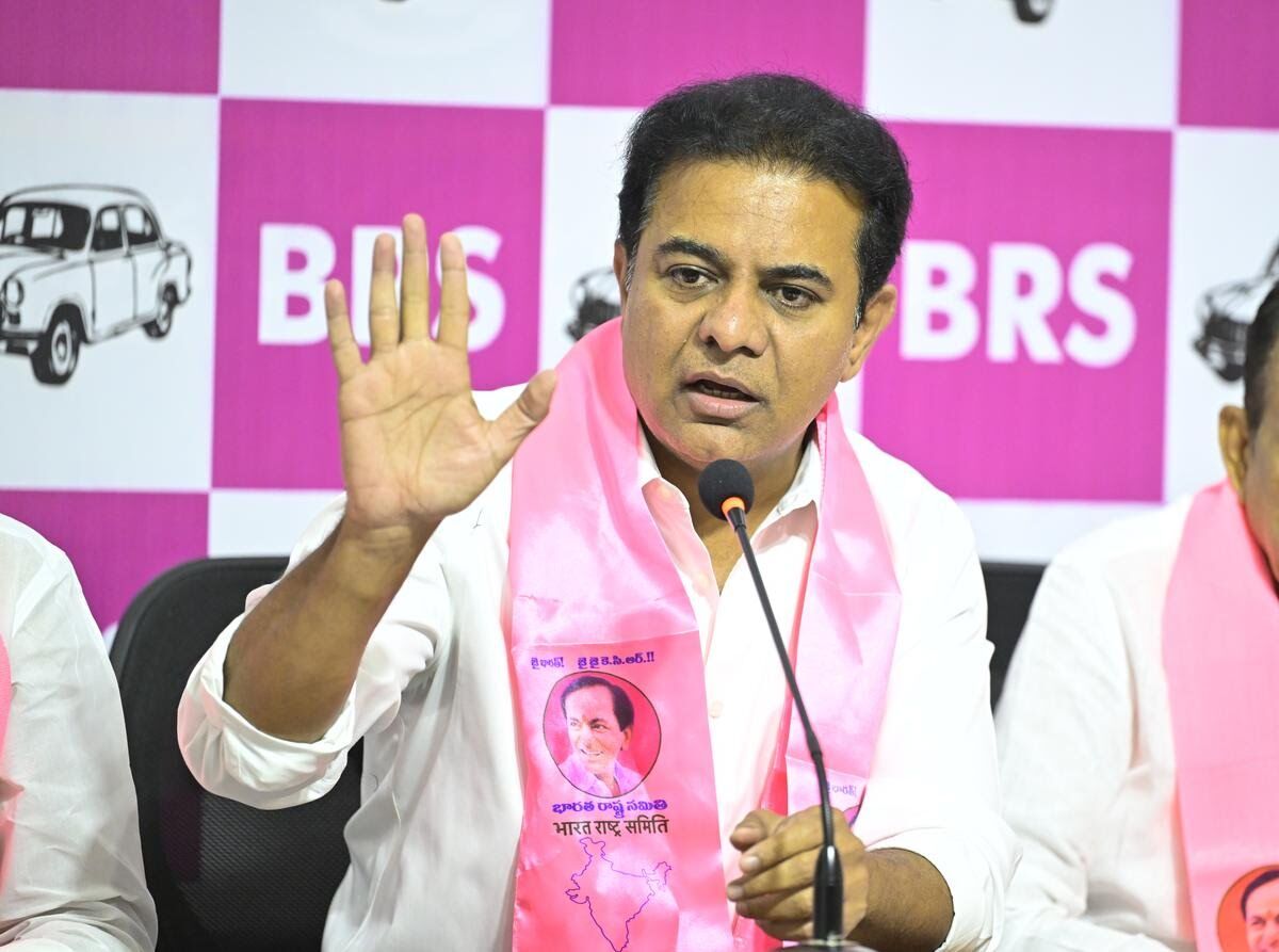 ‘Congress compromising on Telangana water rights’: KTR accuses CM ...